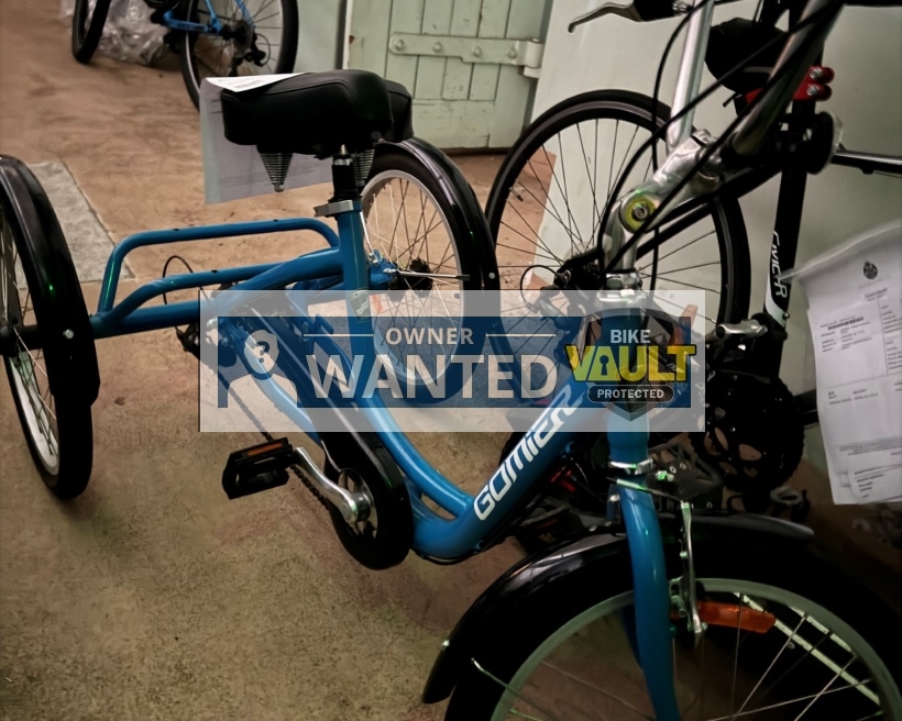Owner Wanted Bike - Gomier Tricycle - Vault Protected