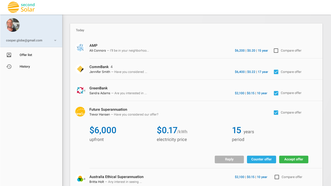 Second Solar | Devpost