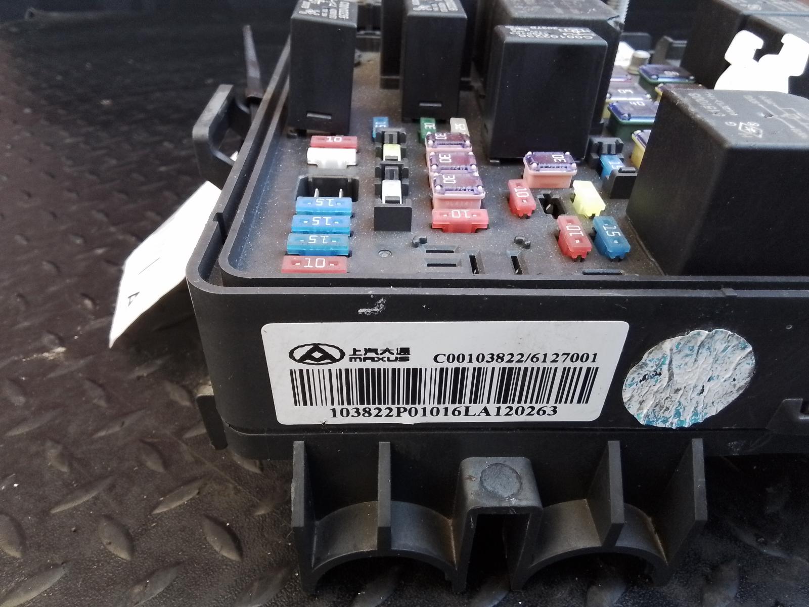 Fuse Box Deliver 9 Ldv 2020