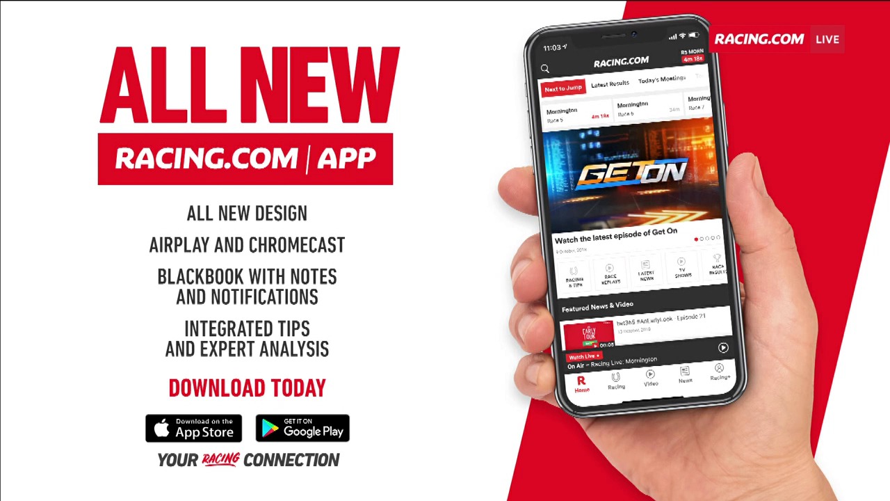 All New Racingcom App | RACING.COM