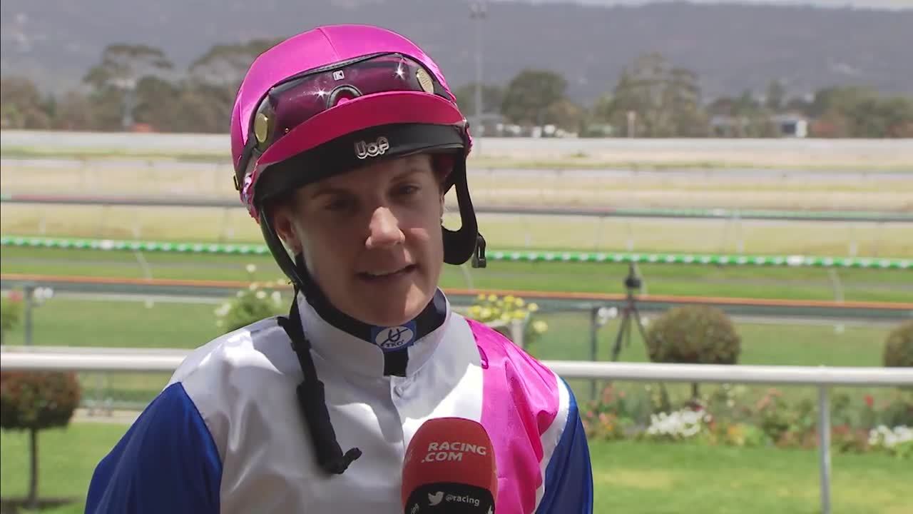 Jockey Caitlin Jones outrides her metro claim | RACING.COM