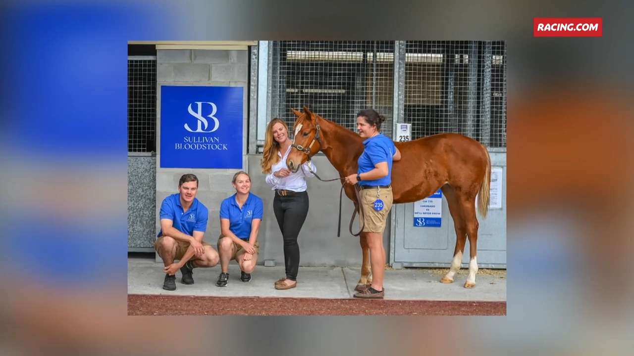 Sullivan presents first-ever yearling draft | RACING.COM