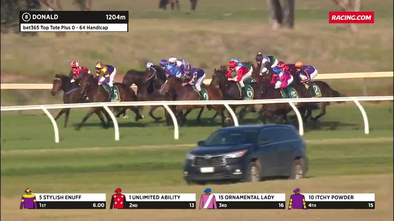 Donald Race 8 160822 | RACING.COM