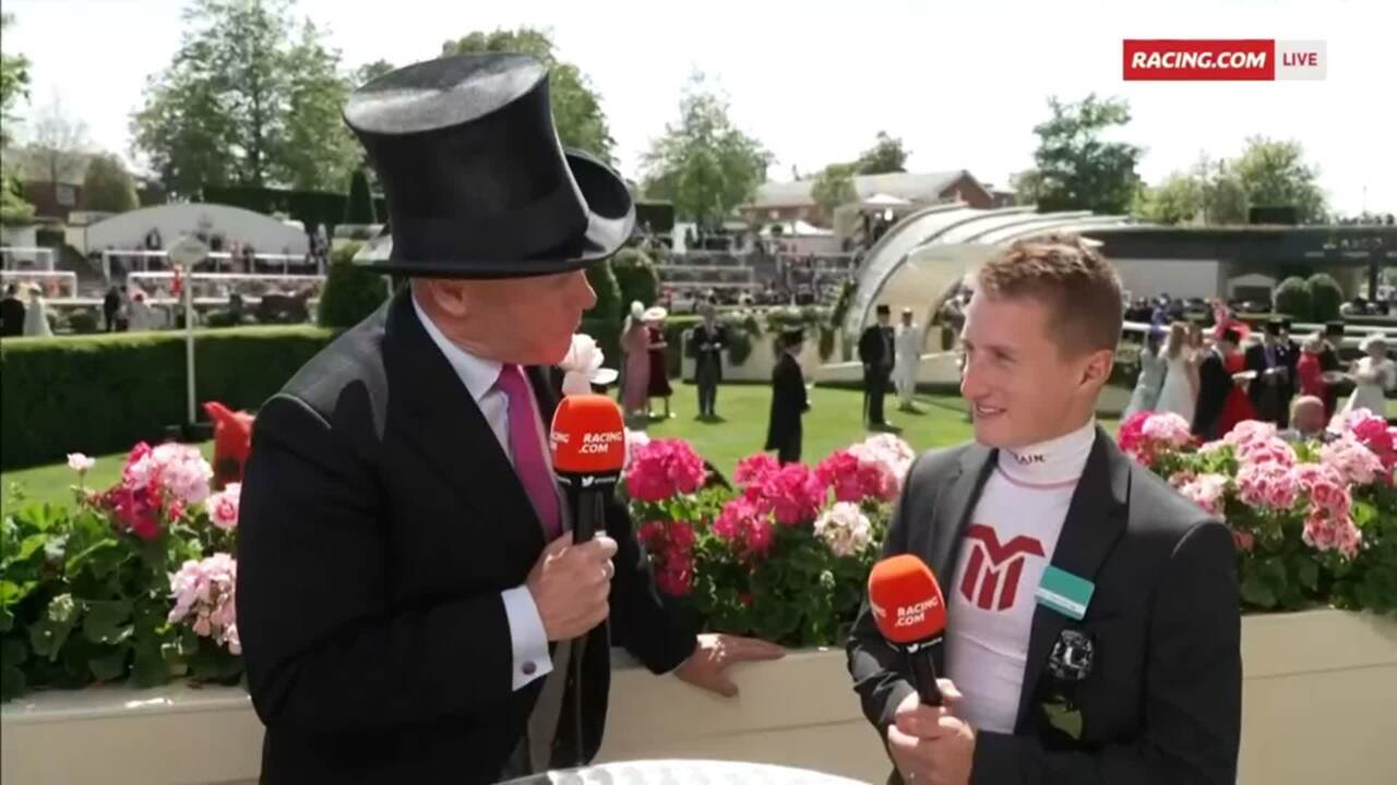 Tom Marquand reflects on his victory for King Charles III | RACING.COM