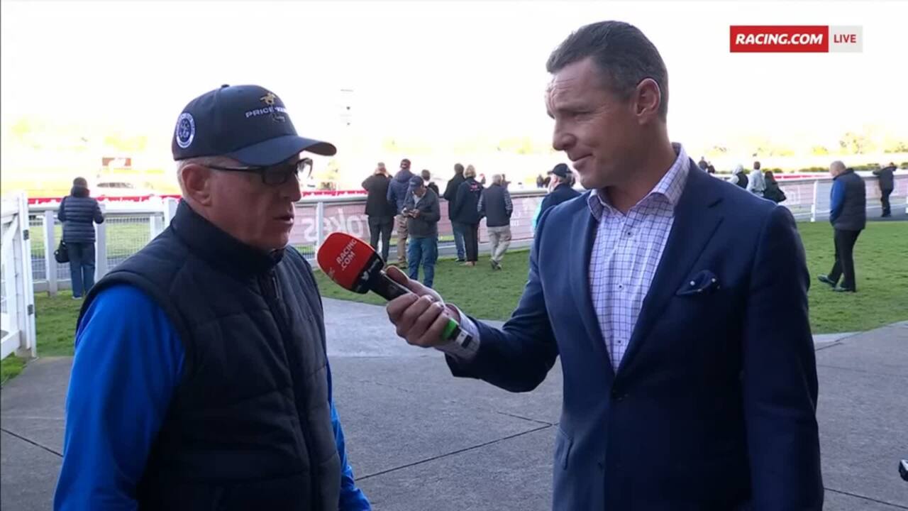 Mick Price after exhibition gallop | RACING.COM