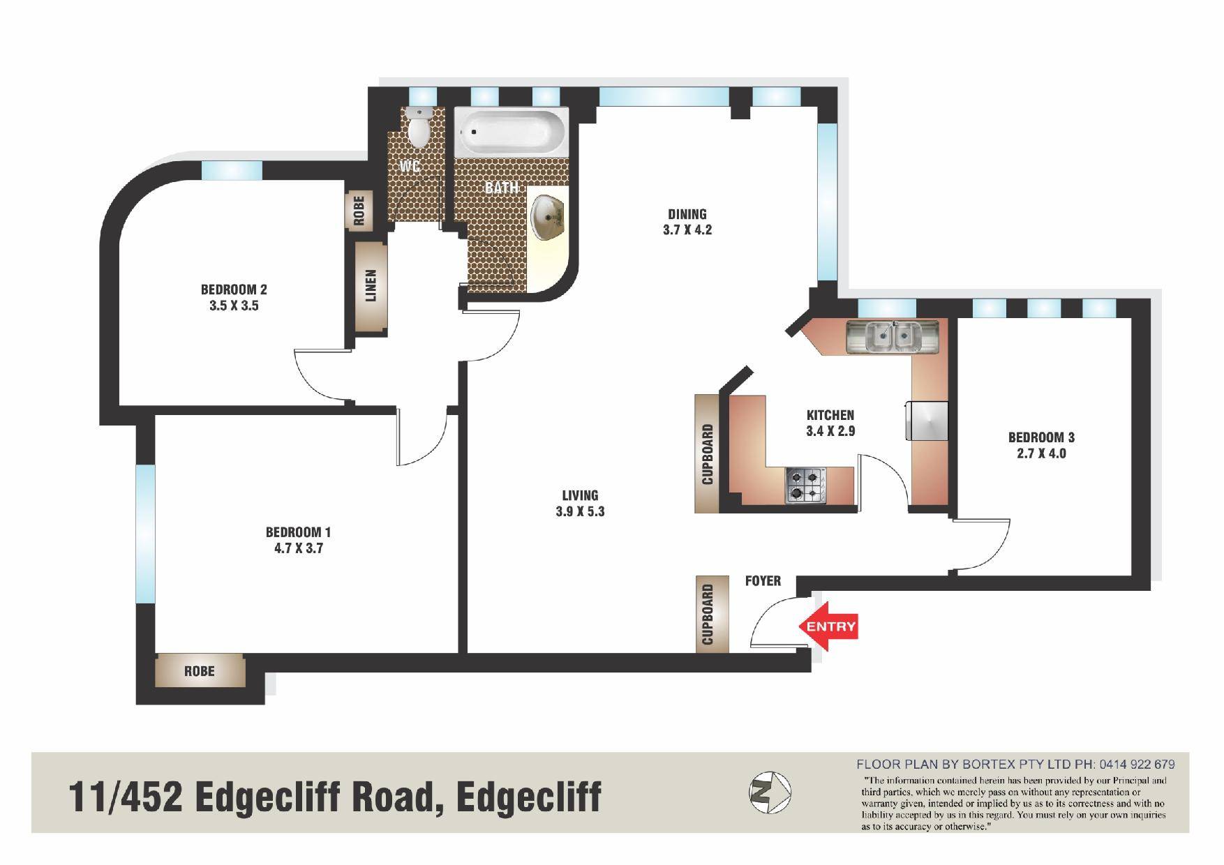 11/452 Edgecliff Road, Edgecliff NSW 2027 - Property Information