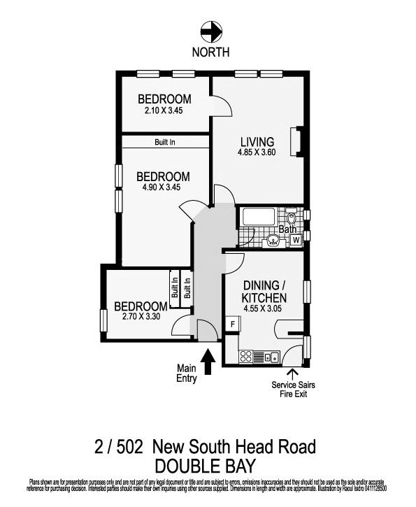 2/502 New South Head Road, Double Bay NSW 2028 - Apartment Leased ...