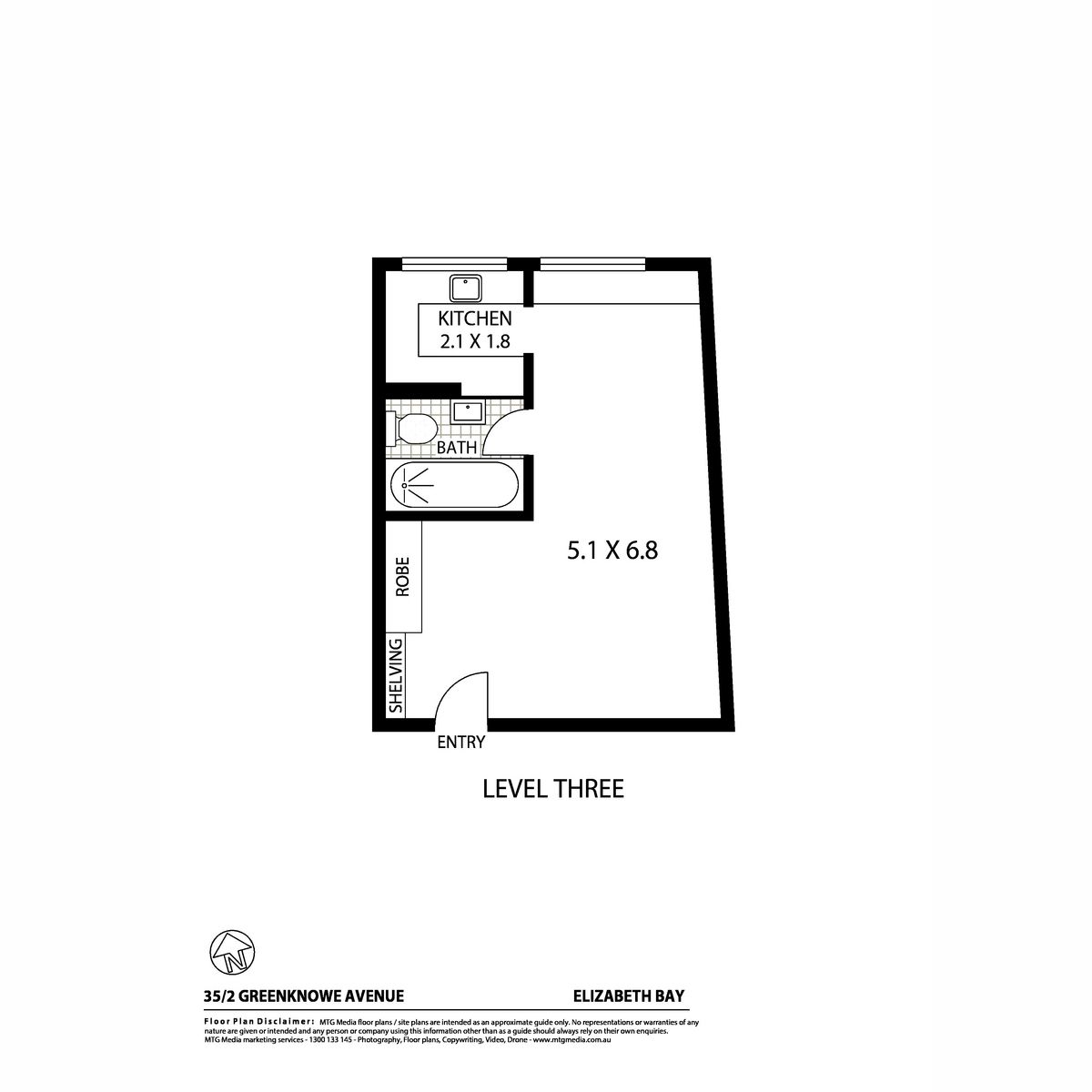 35/2 Greenknowe Avenue, Potts Point NSW 2011 - Studio Leased - lsre.com.au