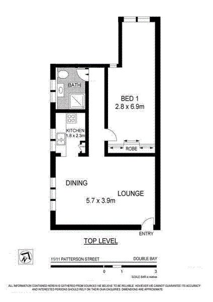 11/11 Patterson Street, Double Bay NSW 2028 - Property Information
