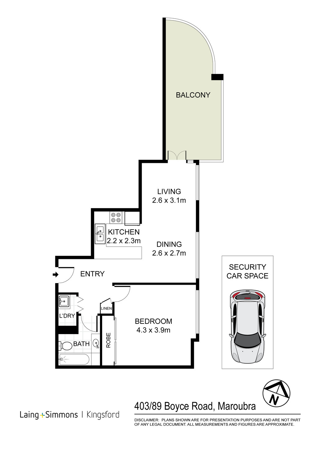 403/89-91 Boyce Road, Maroubra NSW 2035 - Apartment Leased - lsre.com.au