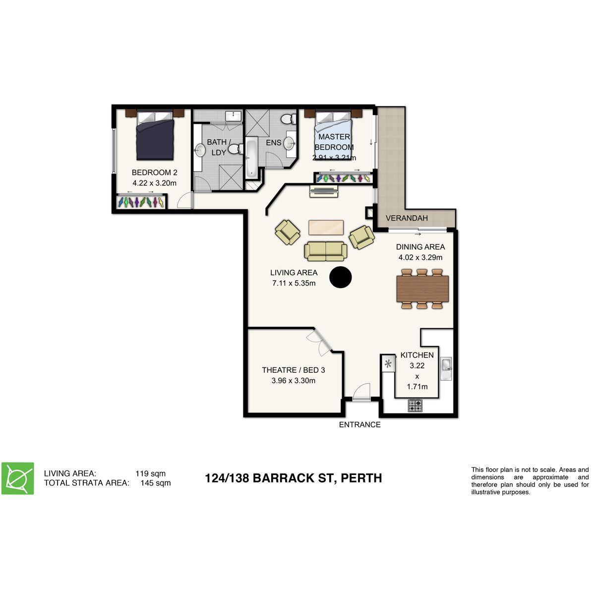 124/138 Barrack Street, Perth WA 6000 - Apartment Leased