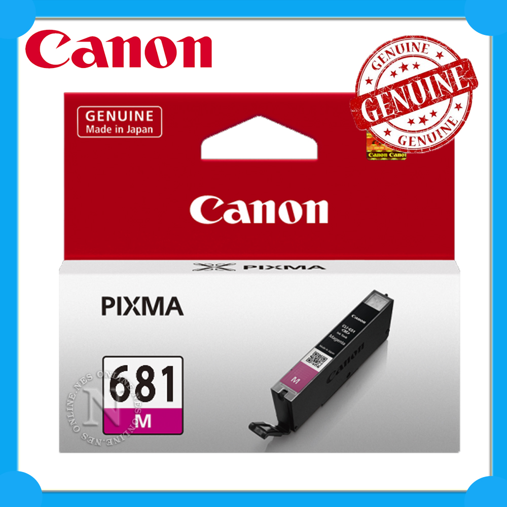 Any 1x Canon Genuine PGI-680BK/CLI-681 BK/C/M/Y Ink->TS6160/TS8160 ...