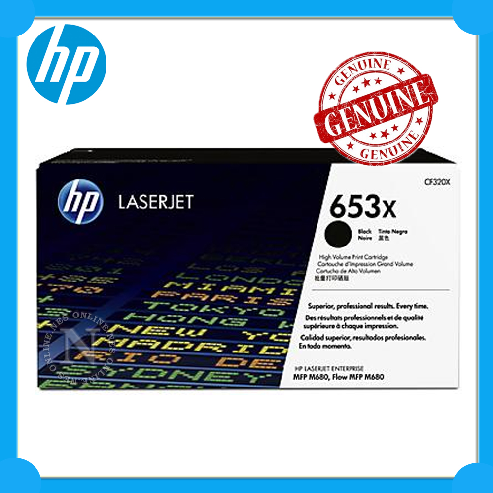HP 653X High Yield Toner Cartridge - Black (CF320X) for sale online | eBay
