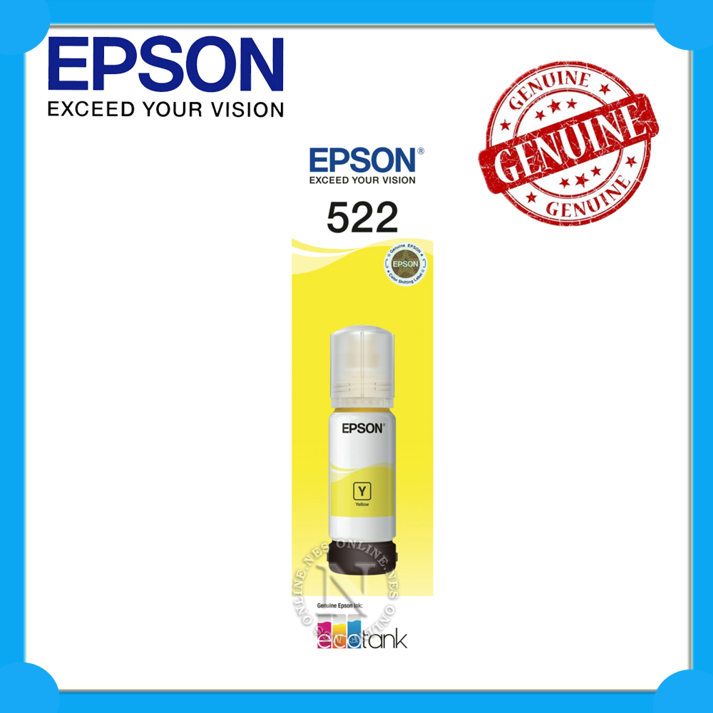 Epson 522 Black Ink Bottle Et2710 for sale online | eBay