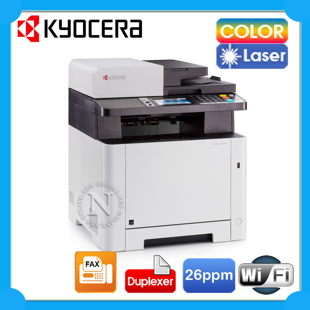 Kyocera ECOSYS M5526cdw 4in1 Color Laser Wireless Network Printer ...