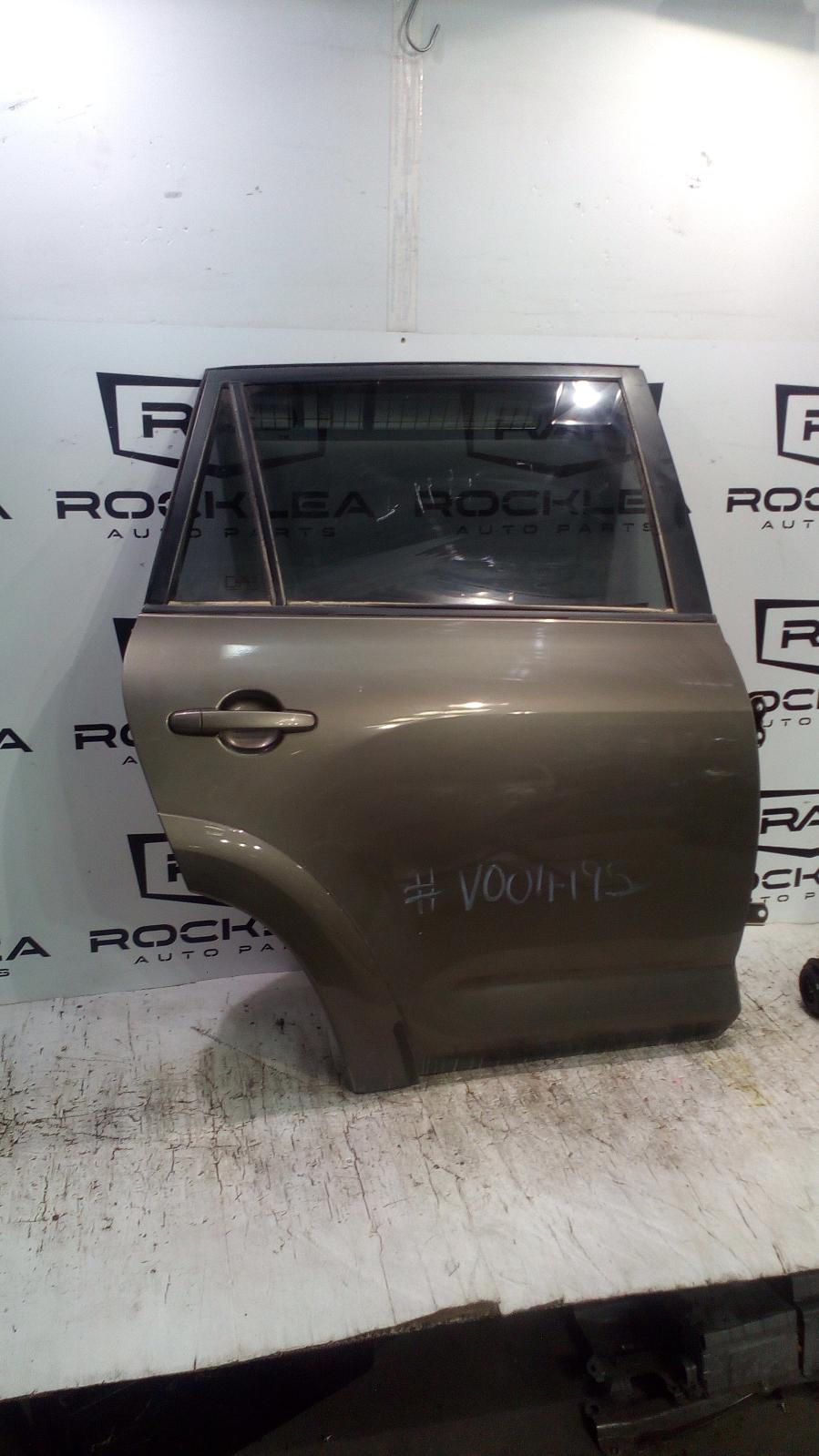 Right Rear Door Sliding Rav4 Toyota 2010