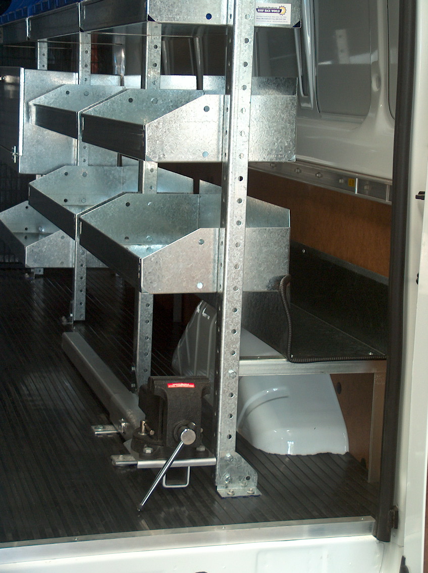 Internal Van 100mm Sliding / Pullout Vise - Roof Rack World
