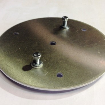 Alloy Beacon Plate for Rotating Lights fits Rhino Heavy Duty Bar (ea ...