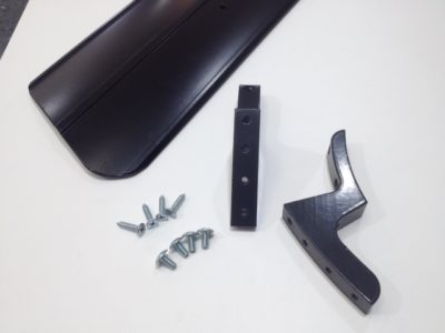 Rear Dust & Wind Deflector 1200mm Alloy Universal - Roof Rack World