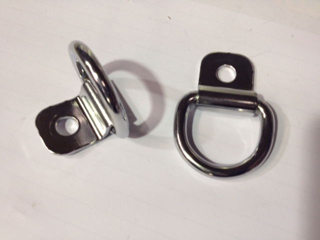 Anchor Eyelet TDH Chrome Folding Tie Down Eye (ea) - Roof Rack World