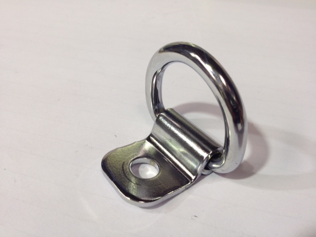 Anchor Eyelet TDH Chrome Folding Tie Down Eye (ea) - Roof Rack World