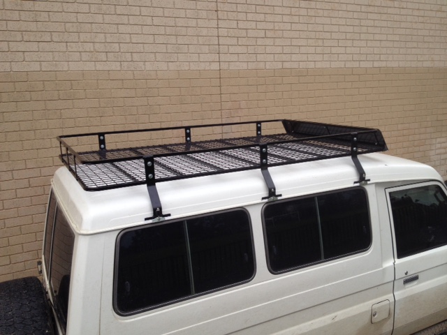 Steel Off Road Heavy Duty Roof Rack L/Cruiser Troopy 2.2 x 1.26 x 0.17m ...