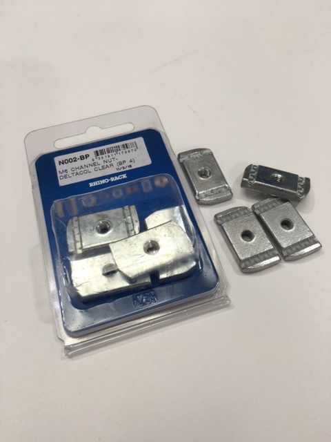 Rhino-Rack N002-BP M6 Channel Nut (4 pack) - Roof Rack World