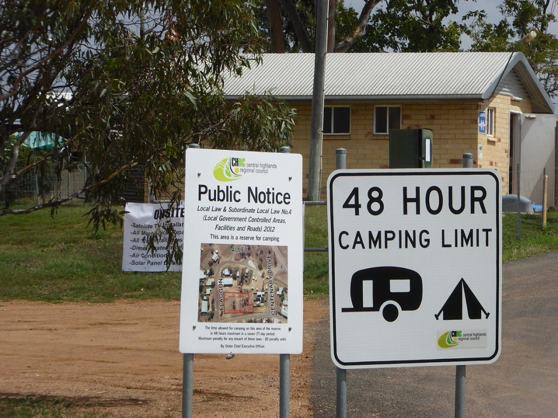 rest area time limit