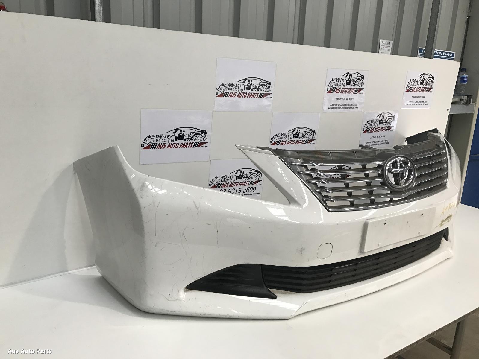 #3195, Used bumper front for 2013 Aurion| gsv50r, at-x, non park ...