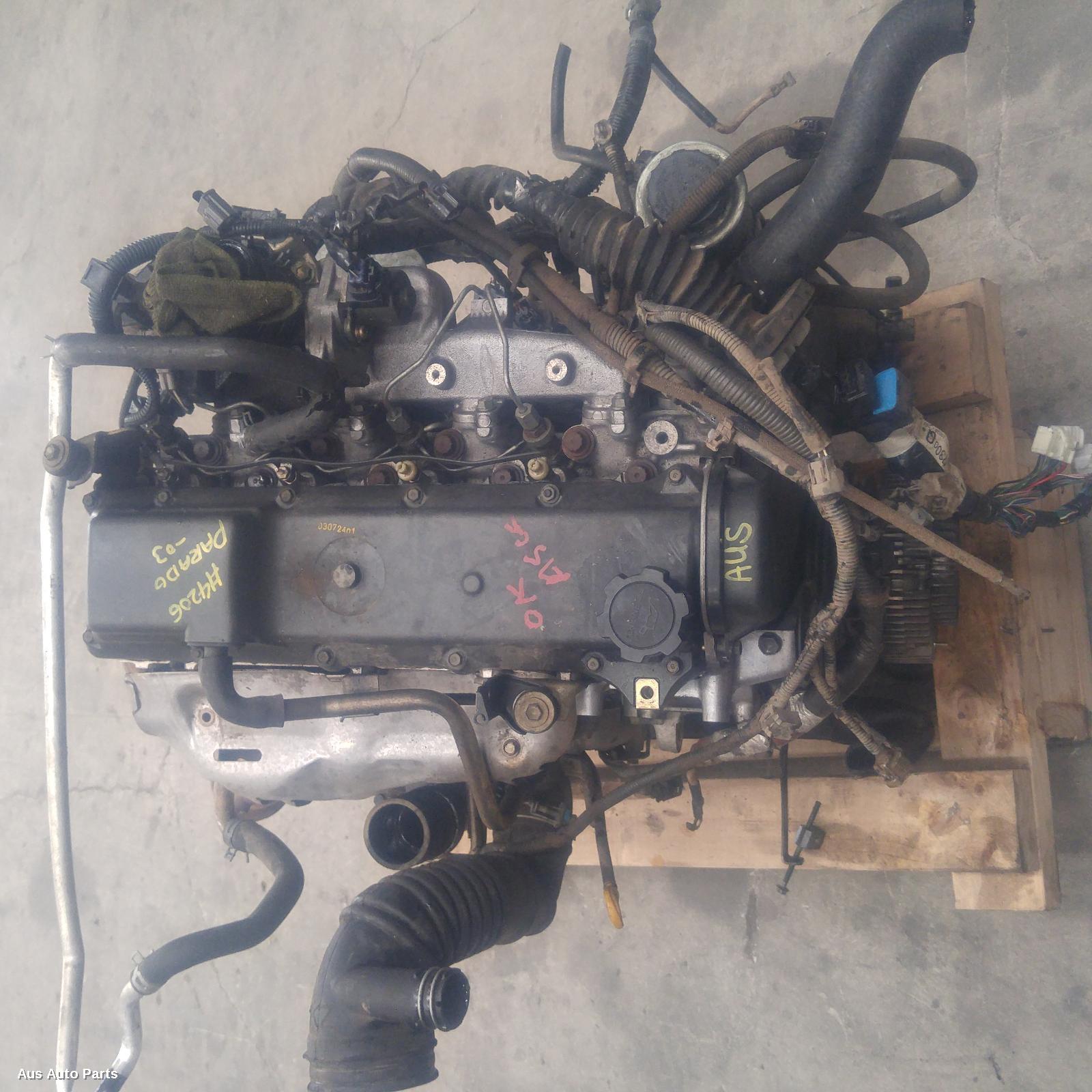#92880, Used engine for 2003 prado| diesel, 3.0, 1kz-te, turbo, 120 ...