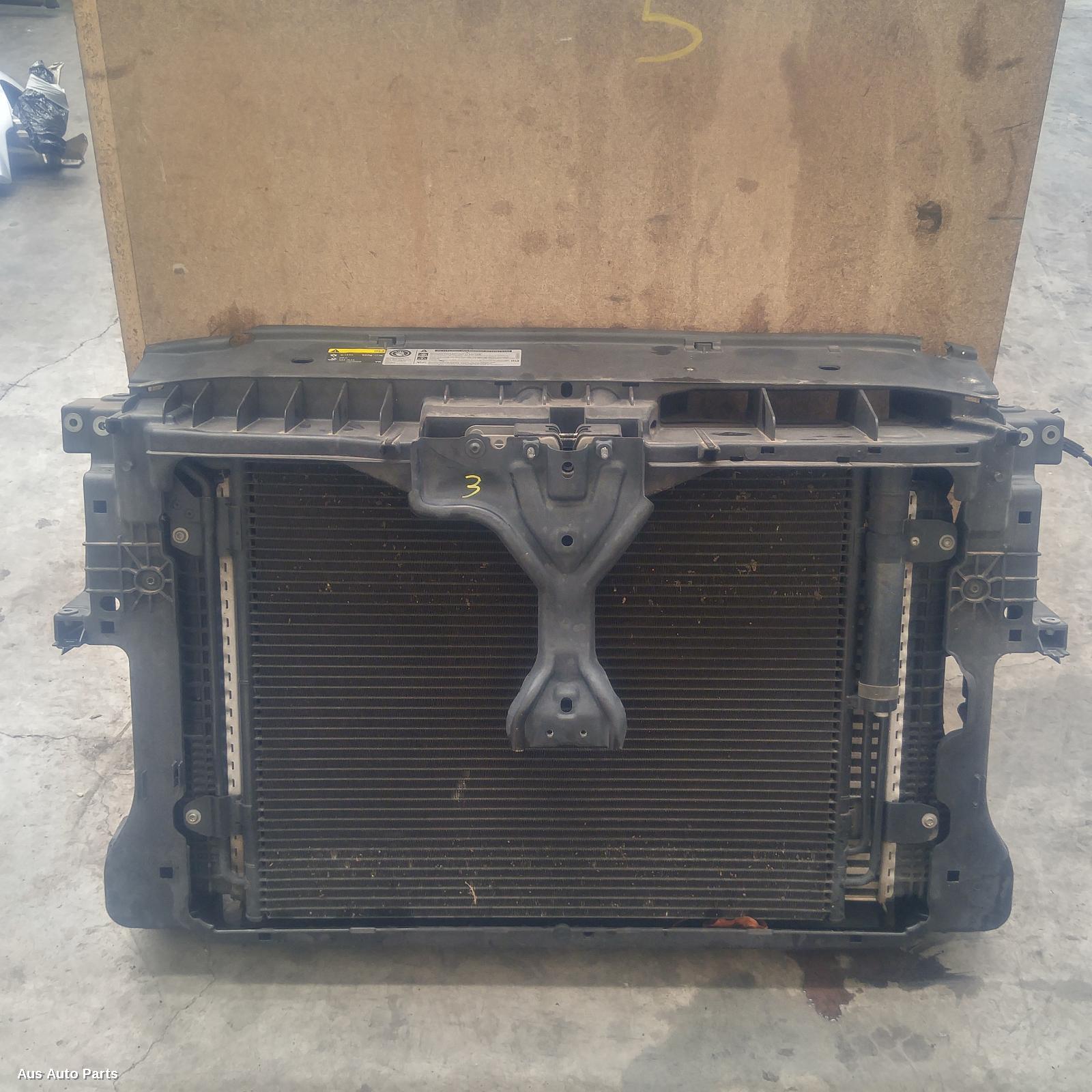 #98442, Used radiator for 2014 Tiguan| manual, 1.4, petrol, 5n, 07/11-08/16