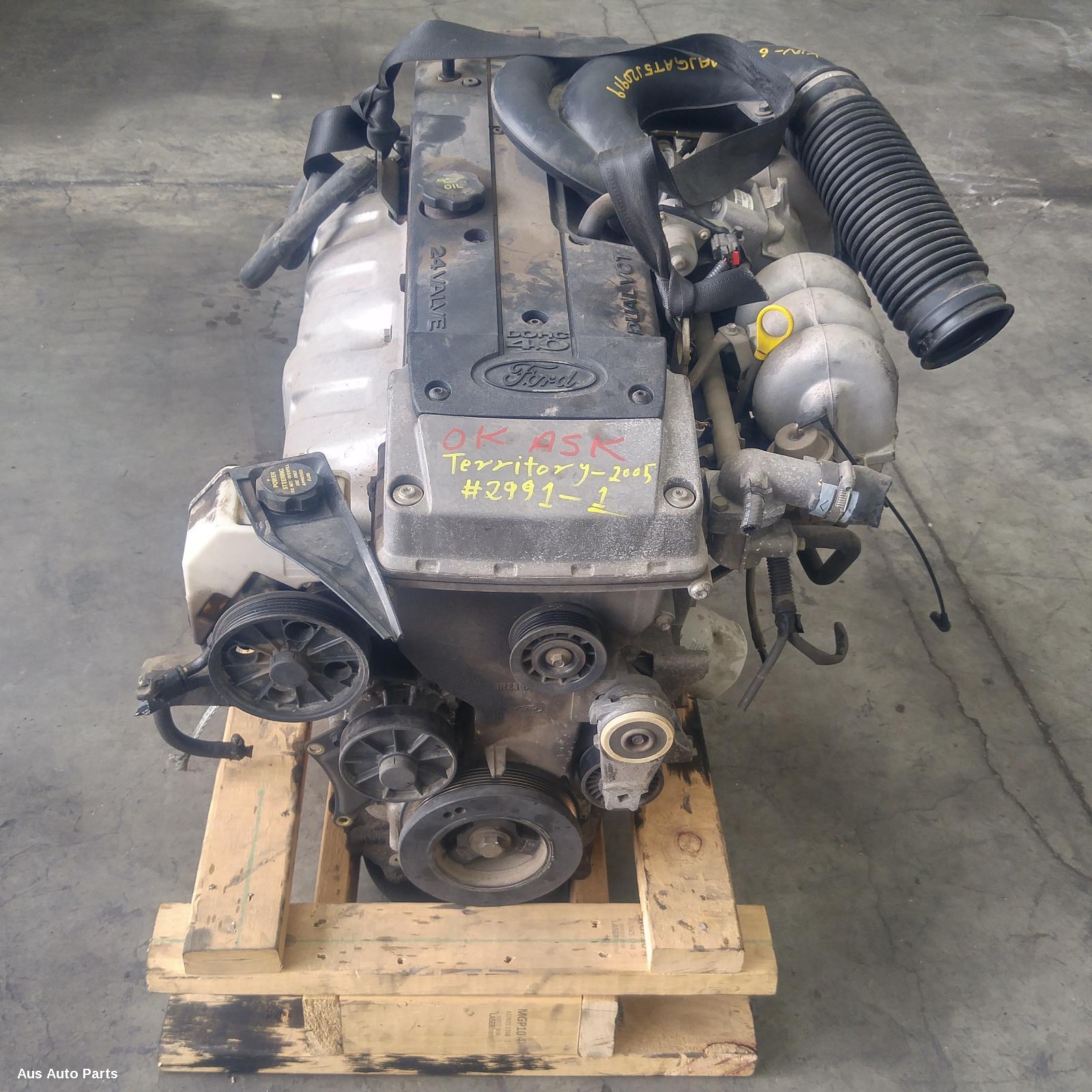 #119766, Used engine for 2005 territory| 4.0, sx, 05/04-10/05