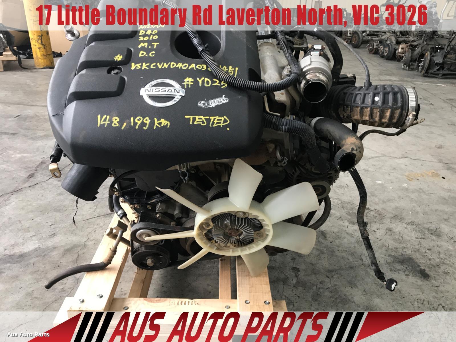 #14030, Used engine for 2010 navara| d40, diesel, 2.5, yd25 (140kw ...