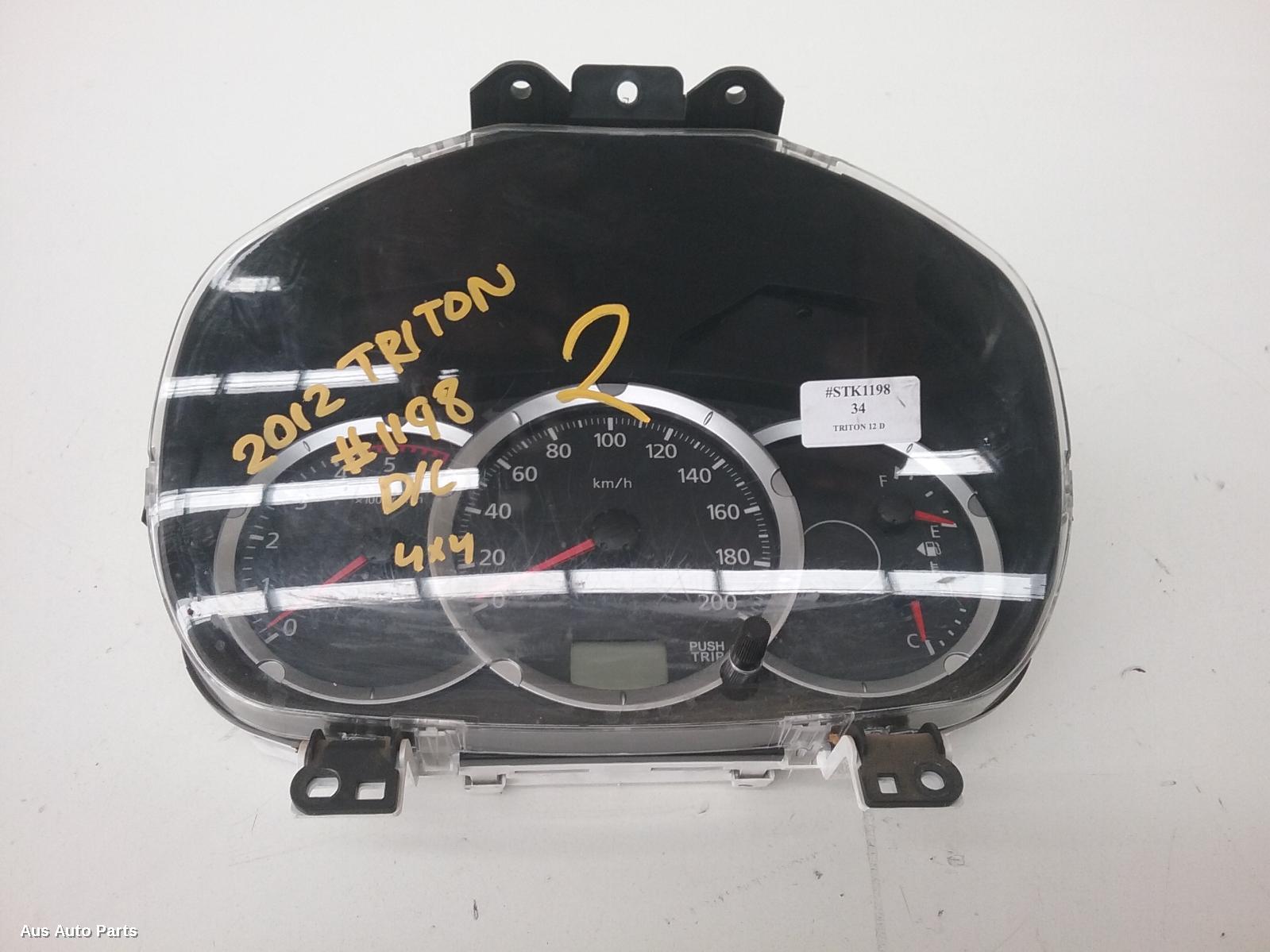 #18205, Used instrument cluster for 2012 triton| instrument cluster ...
