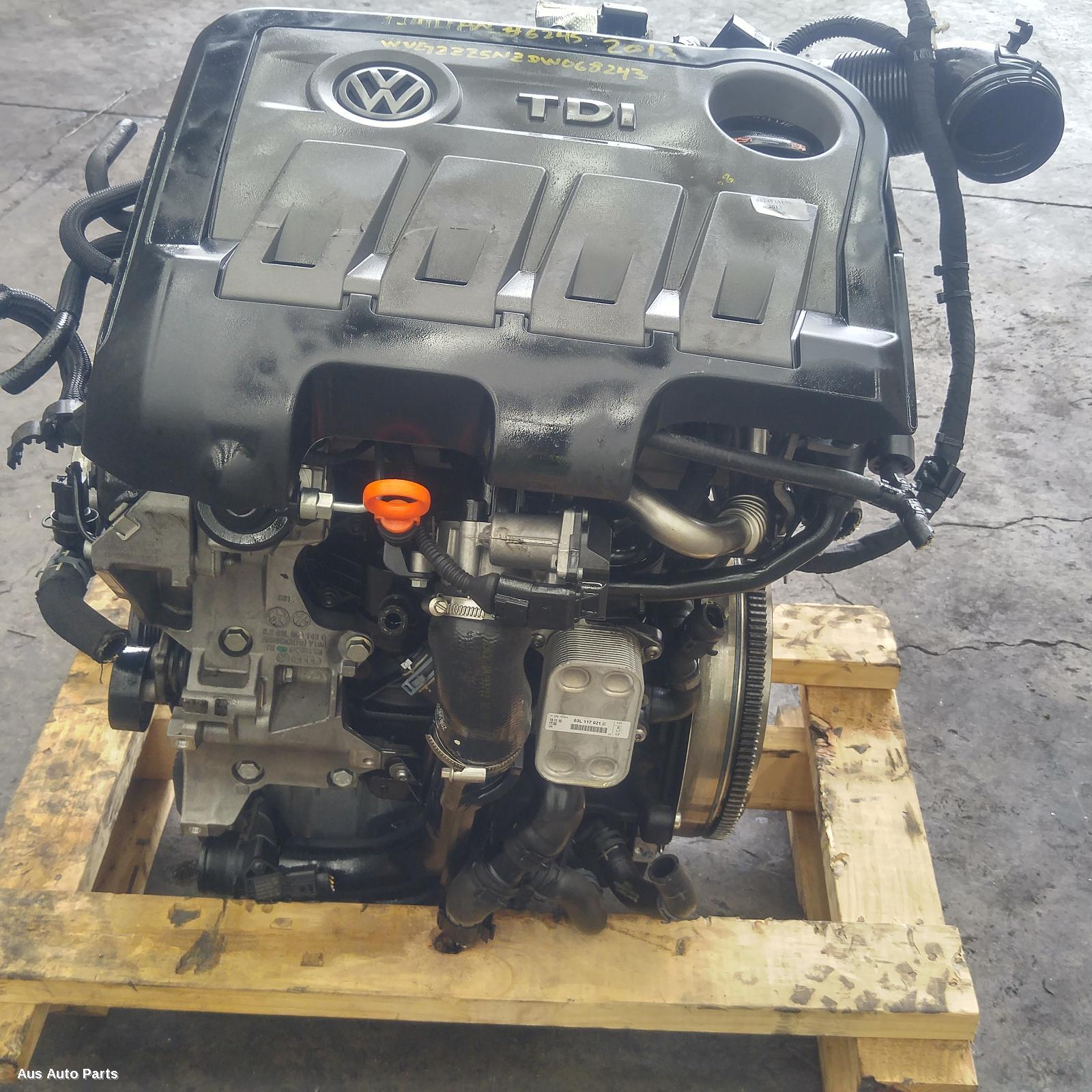 #134077, Used engine for 2013 Tiguan| diesel, 2.0, turbo, 5n, cffb code ...