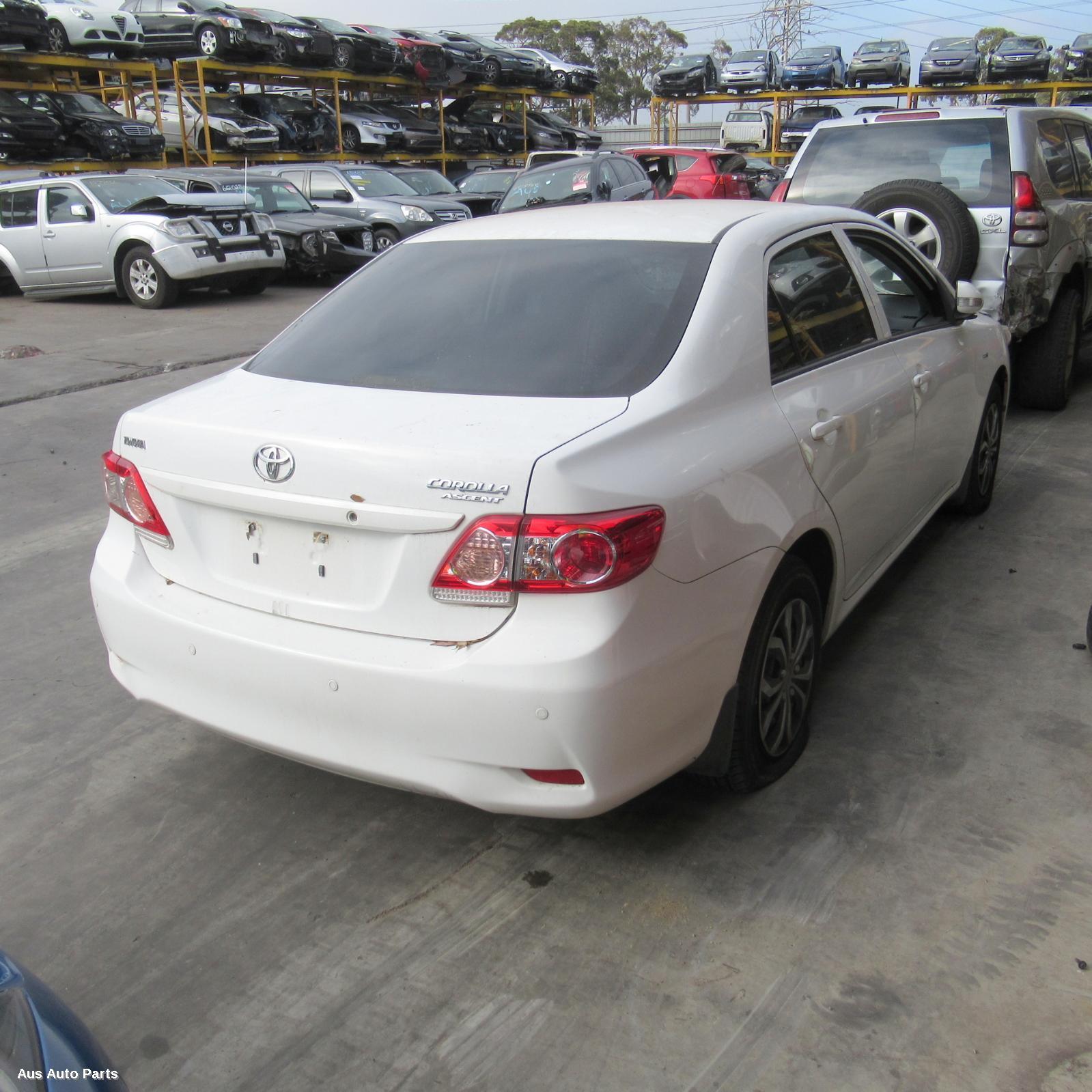 #136317, Used bumper rear for 2010 Corolla| zre152/153r, sedan, w/ park ...