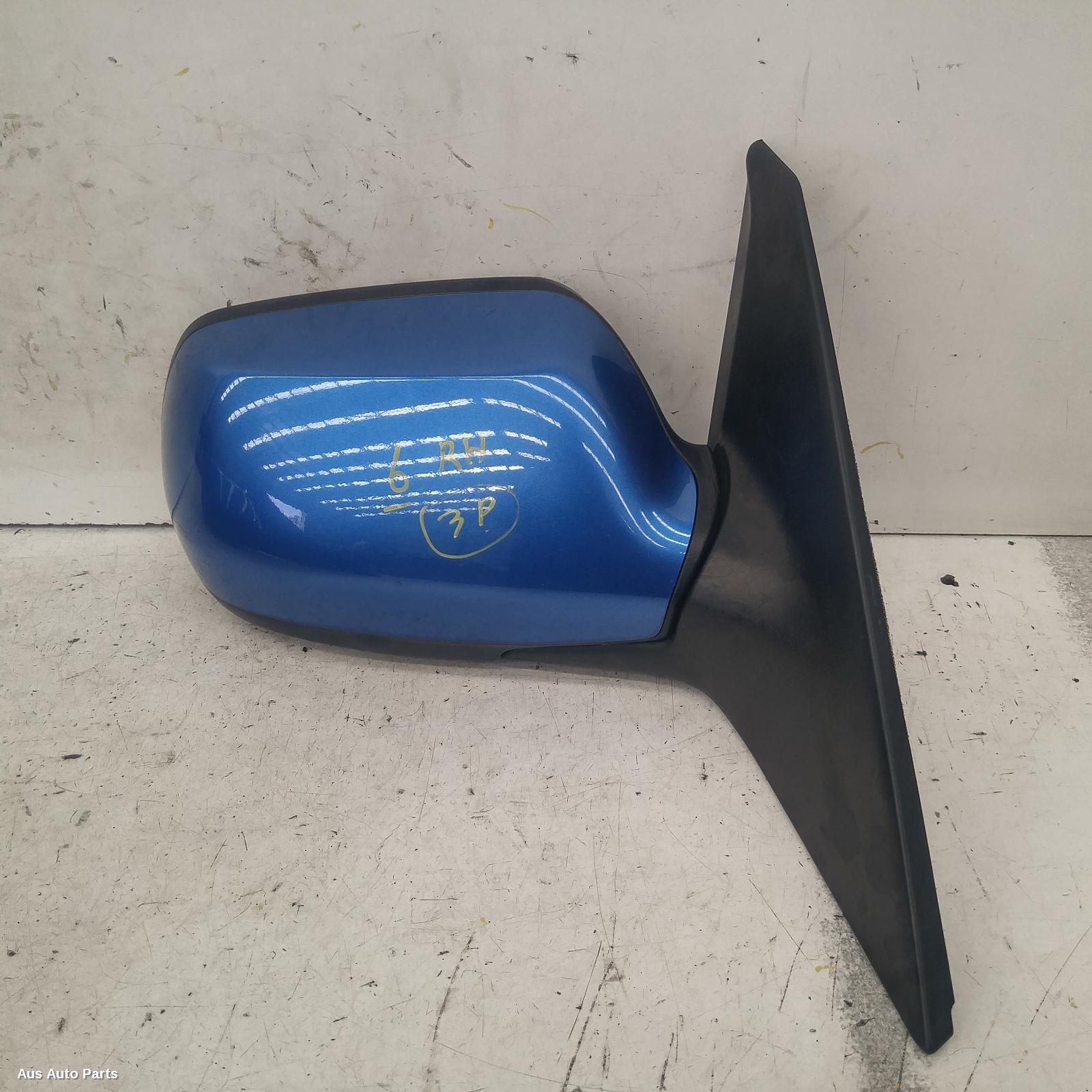 #140258, Used door mirror right for 2005 3| bk, power, sedan/hatch, 3 ...
