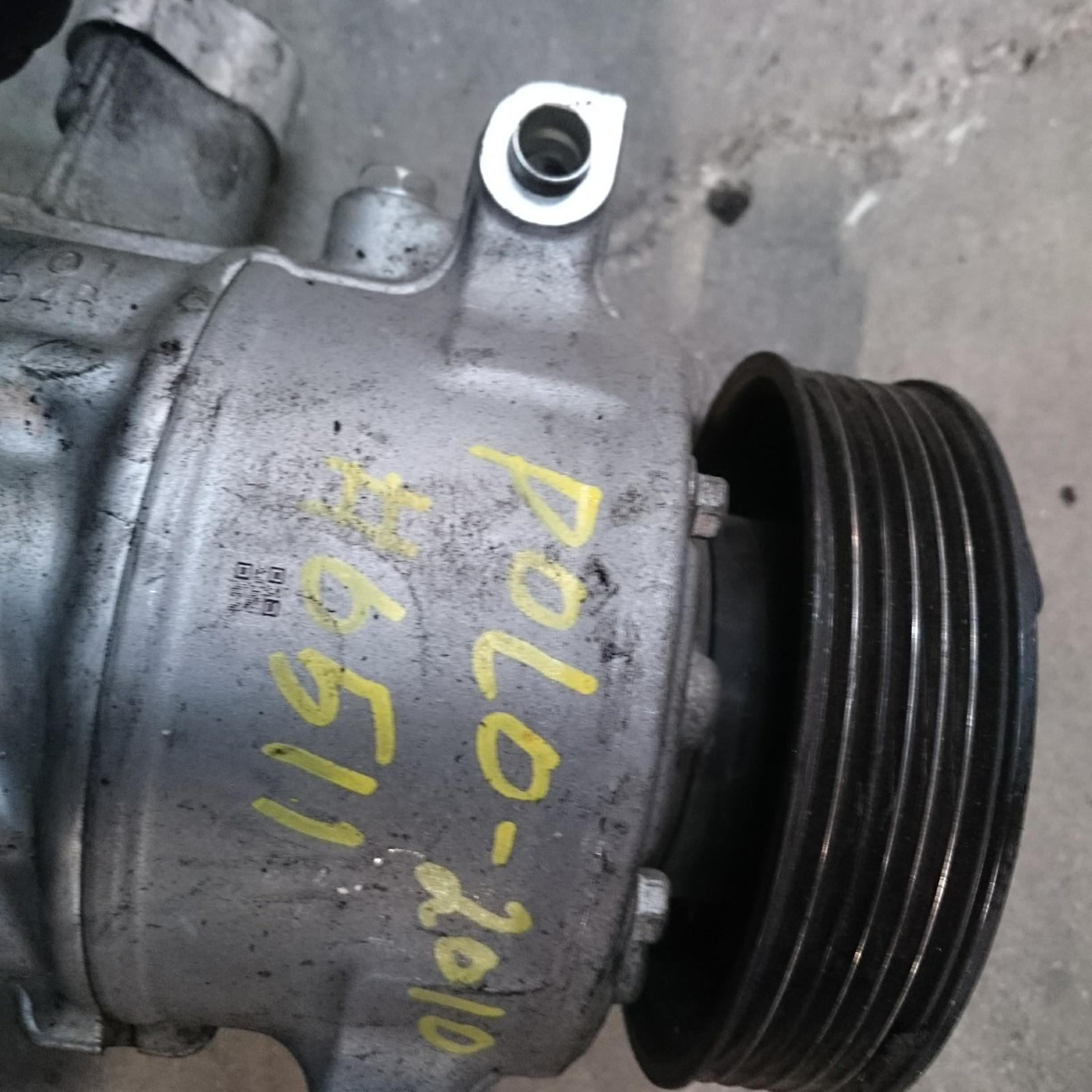 #140940, Used aircon compressor for 2010 polo| 6r, 1.6, diesel, turbo ...