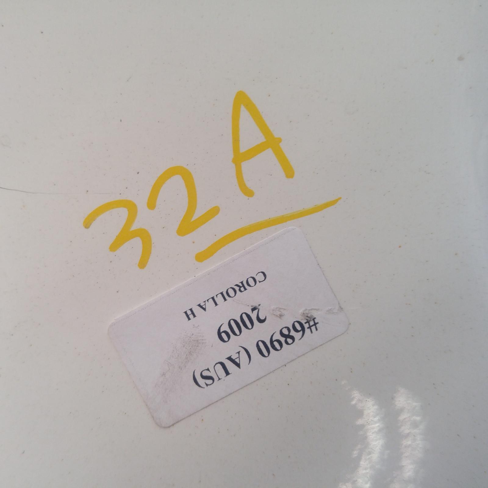 #150096, Used bumper rear for 2009 Corolla| zre152r, hatch, non park ...