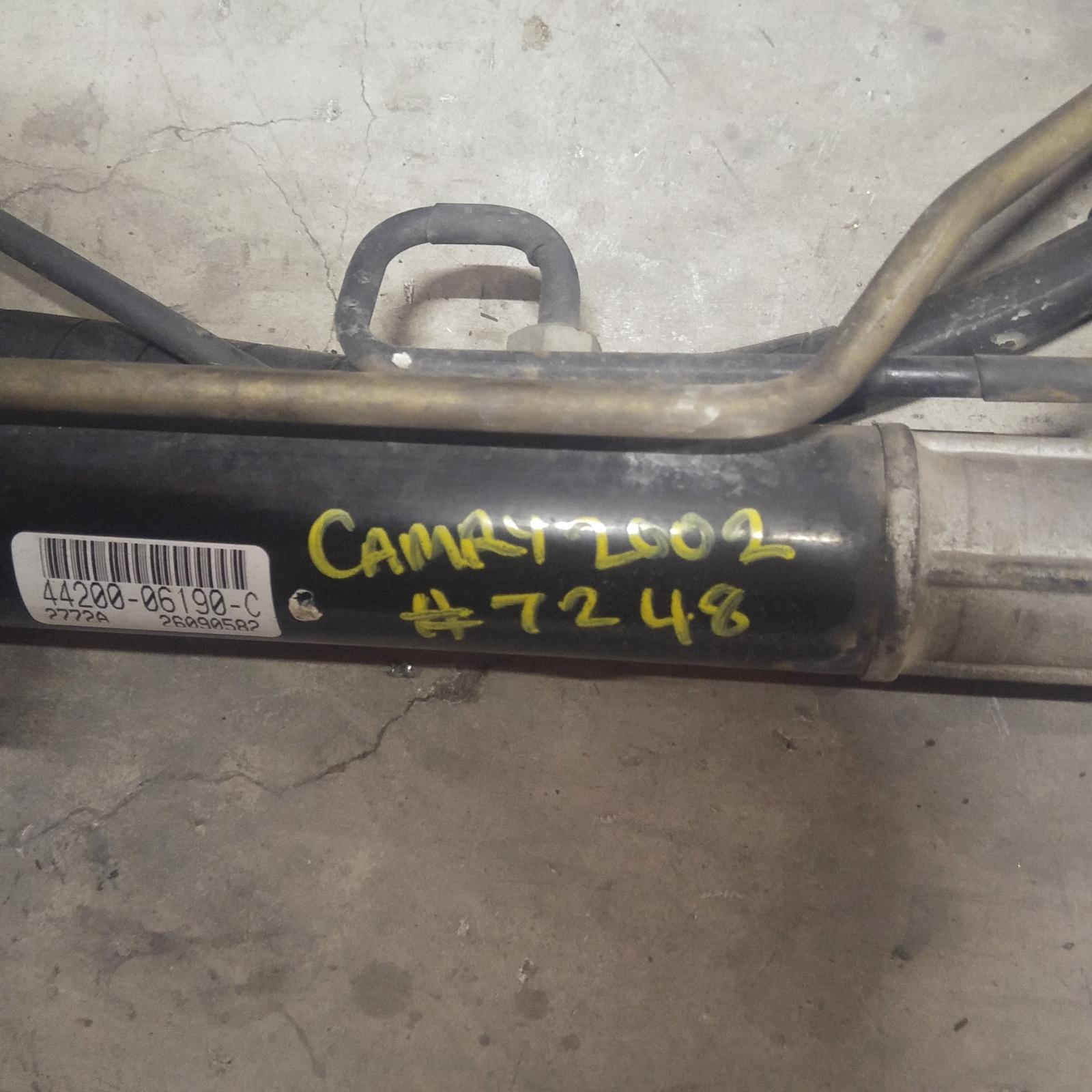 #153737, Used steering box/rack for 2002 Camry| sk36, power steering ...
