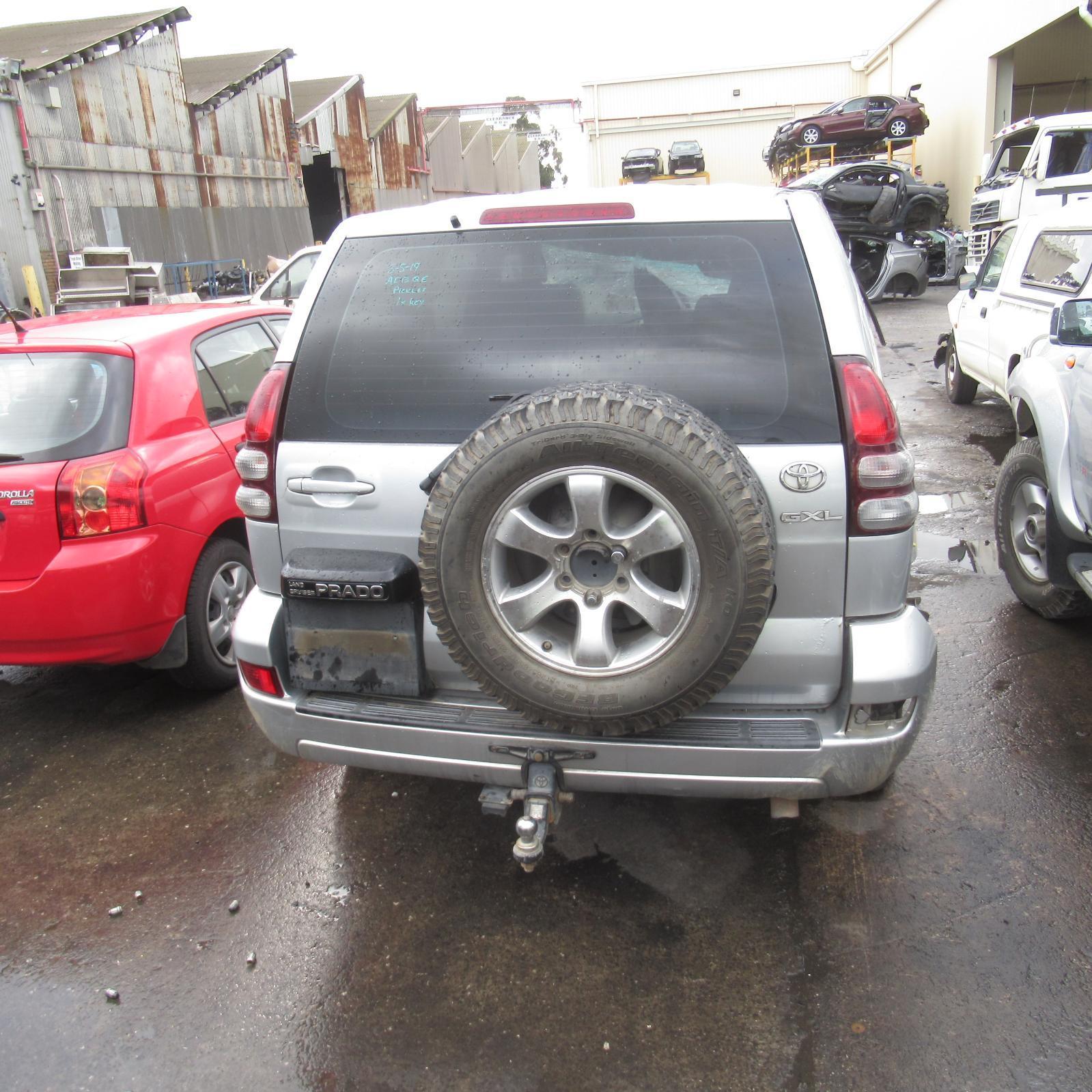 #165868, Used bootlid/tailgate for 2005 prado| tailgate, 120 series ...
