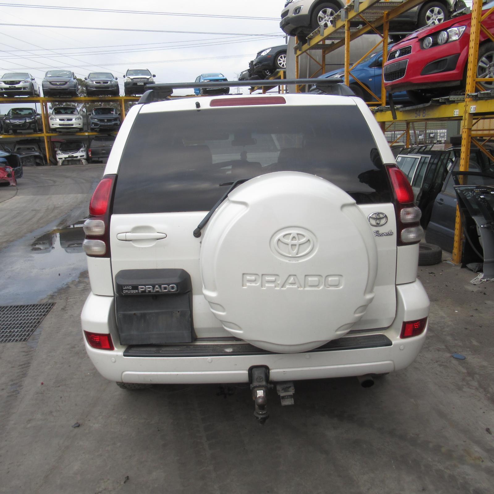 #165905, Used bootlid/tailgate for 2003 prado| tailgate, 120 series ...