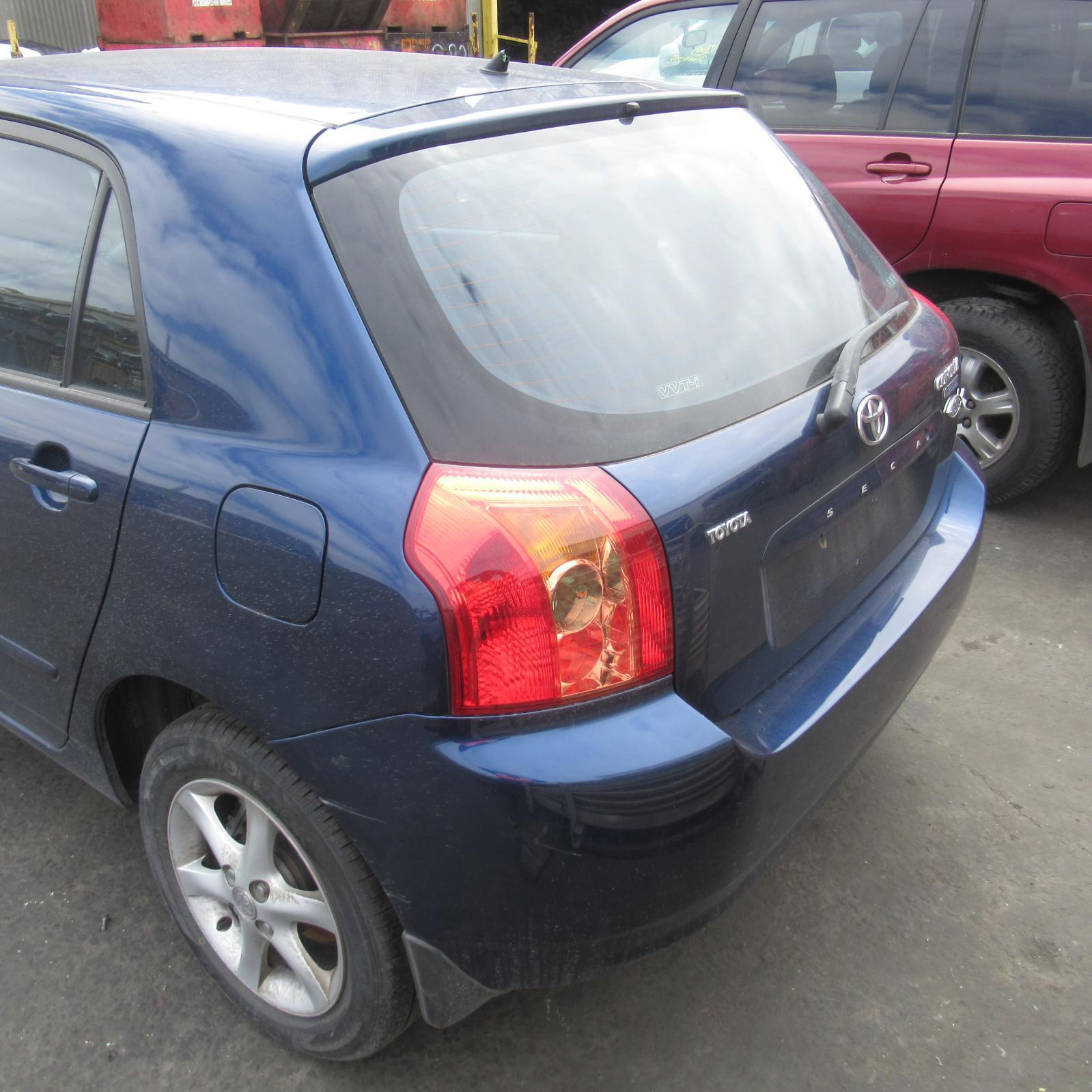 #178184, Used bumper rear for 2006 Corolla| zze122 (japan-vin jtd ...