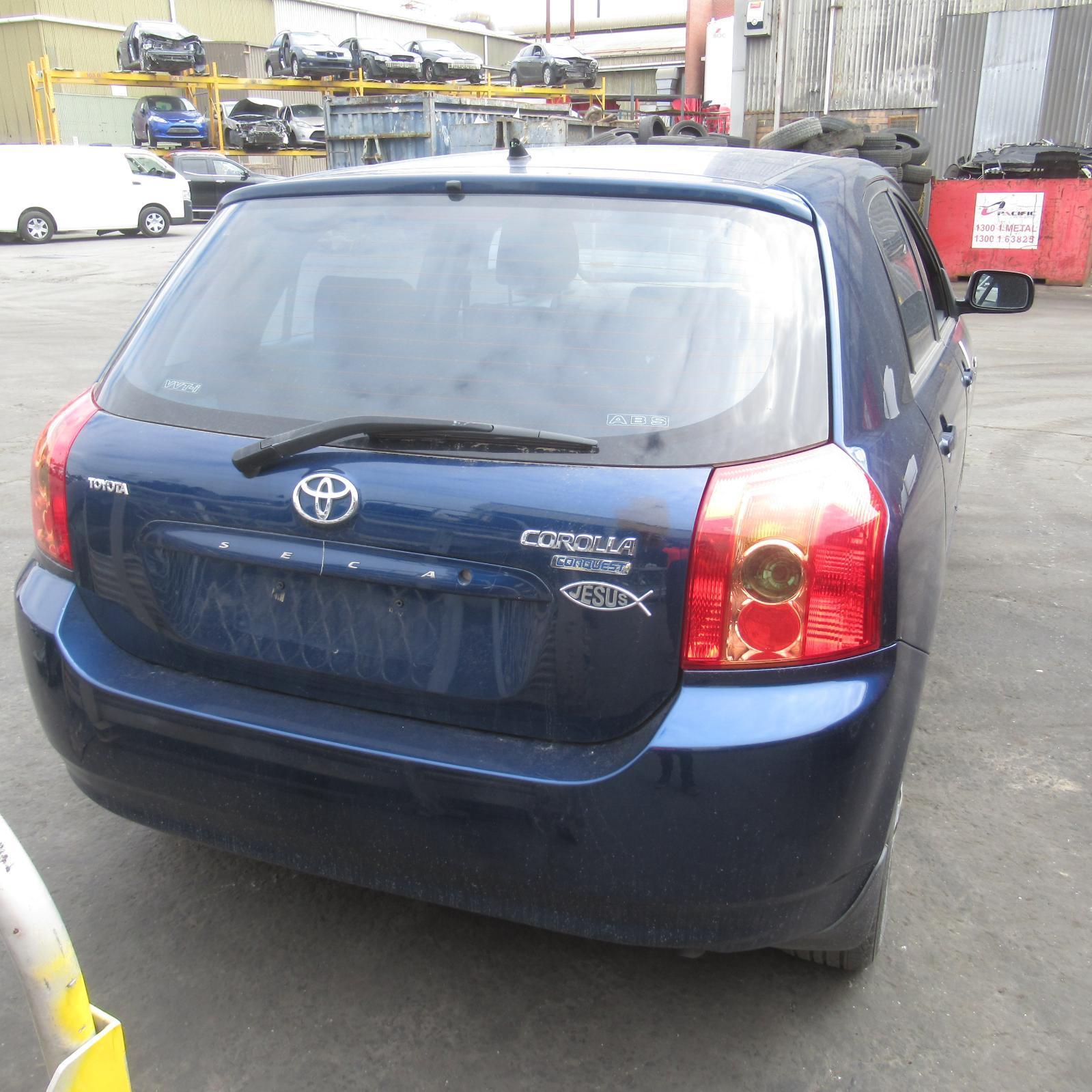 #178184, Used bumper rear for 2006 Corolla| zze122 (japan-vin jtd ...