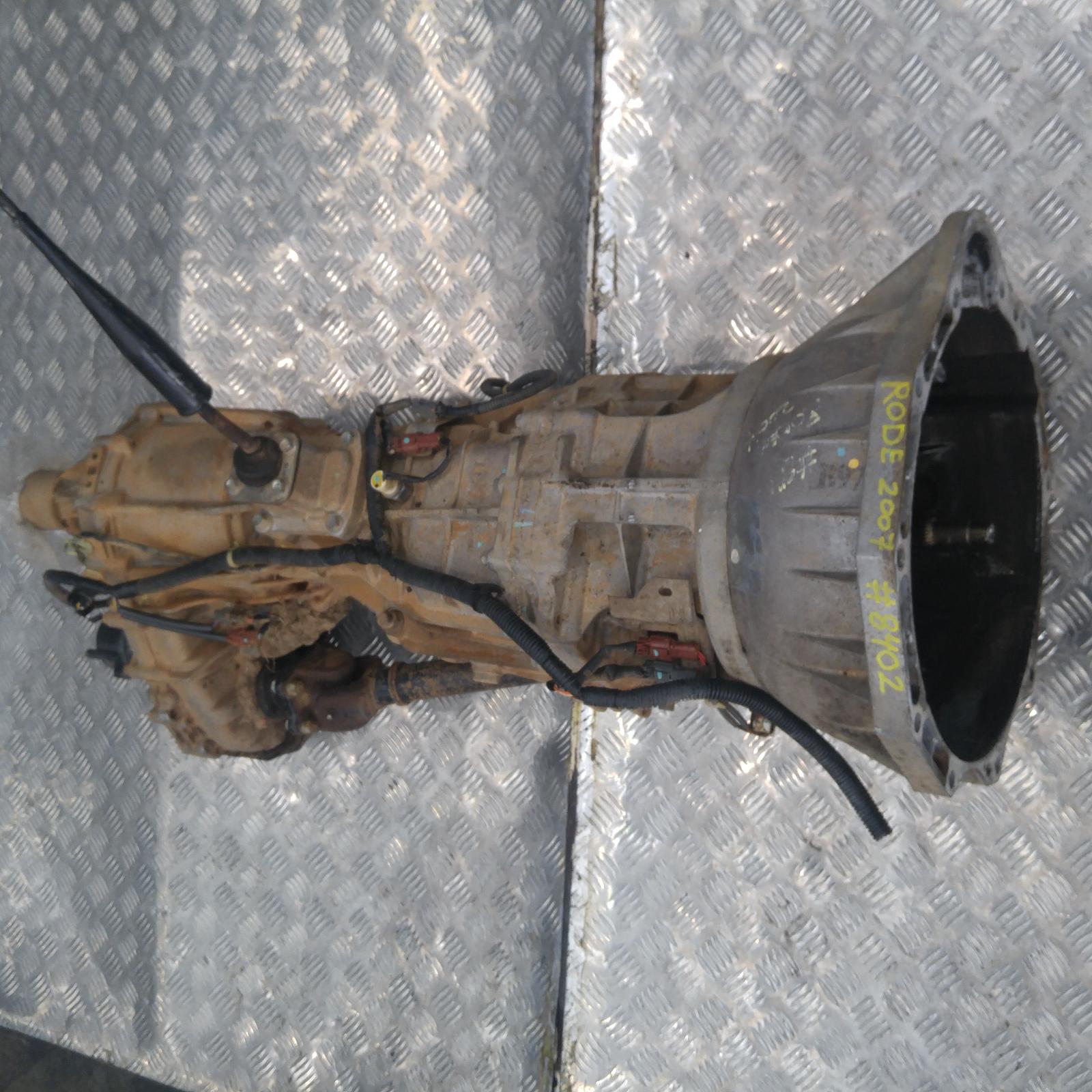 #188872, Used transmission/gearbox for 2007 rodeo| manual, 4wd, diesel ...