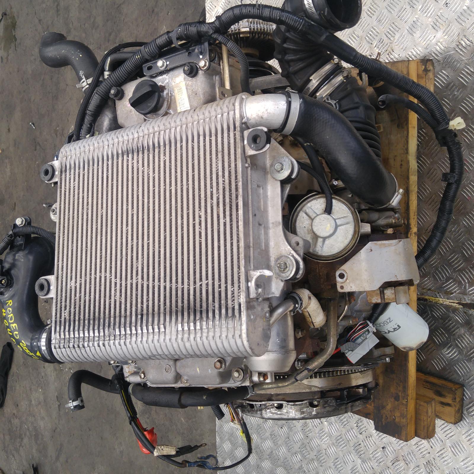 #189212, Used engine for 2007 rodeo| 4wd, diesel, 3.0, 4jj1, turbo, man ...