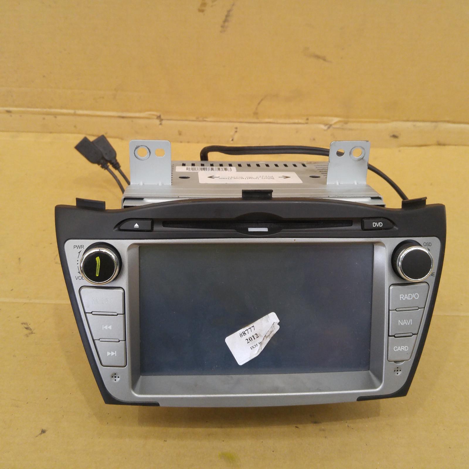 #191467, Used stereo/head unit for 2012 ix35| aftermarket, lm series ...