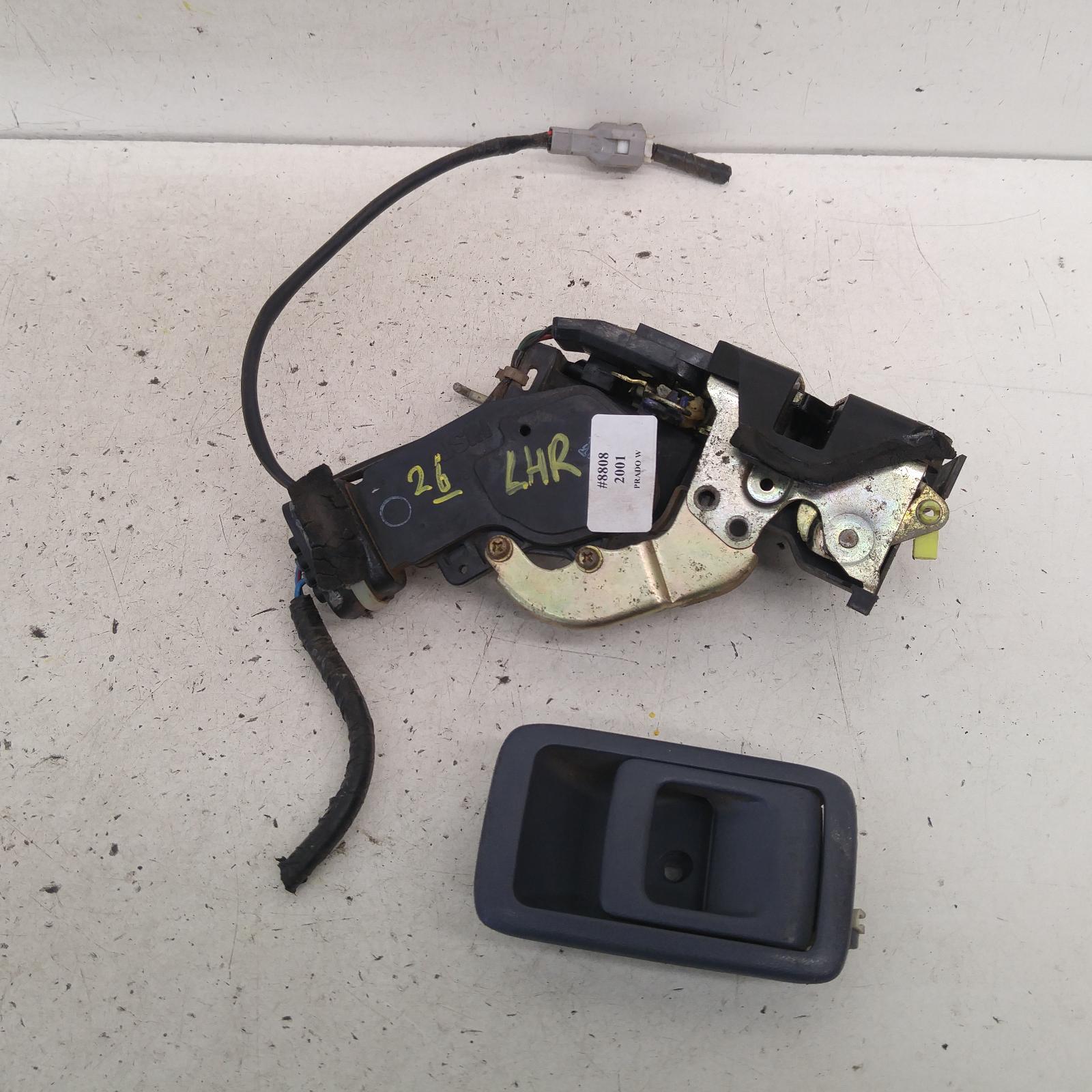 #193139, Used door/boot/gate lock for 2001 prado| left rear door lock ...