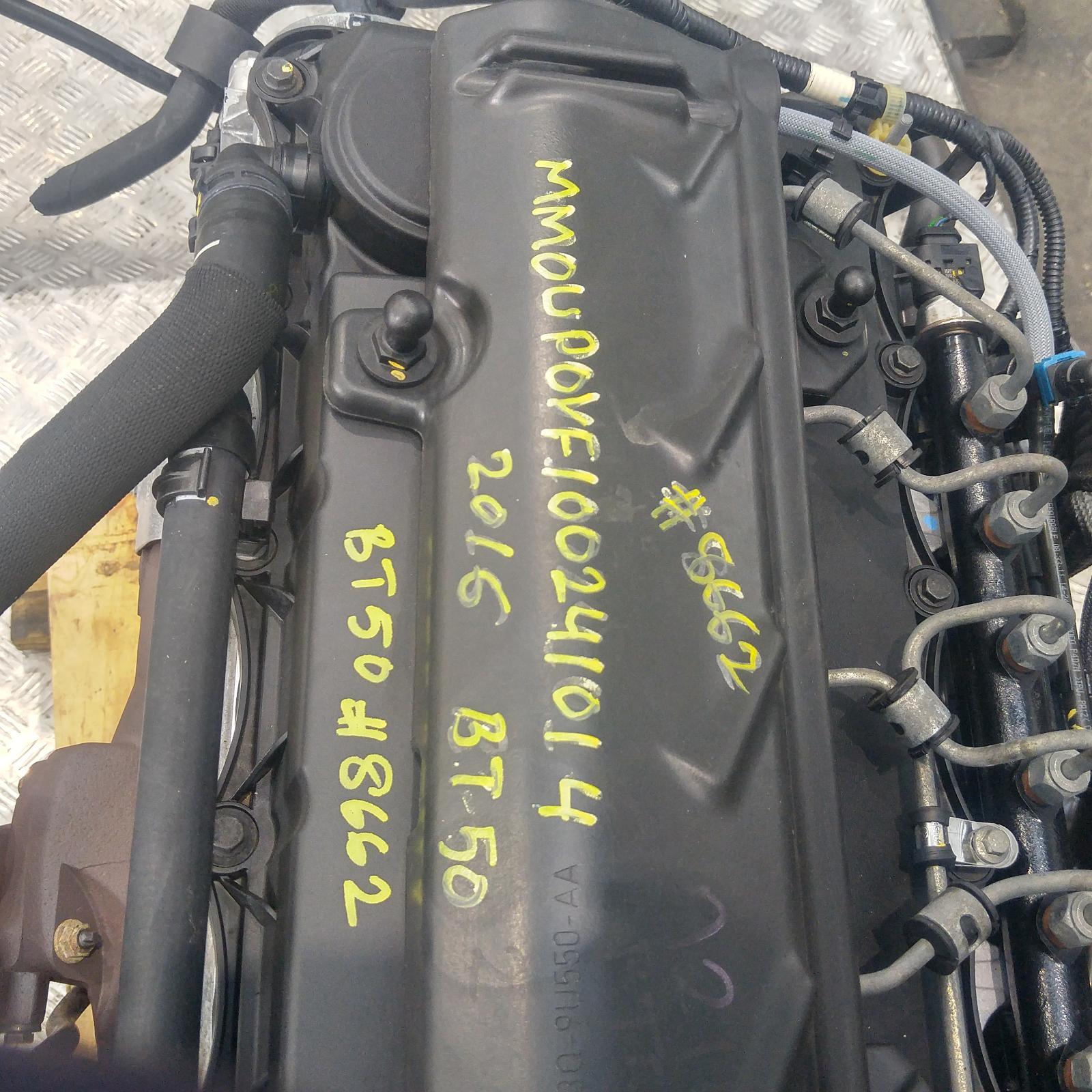 #196879, Used engine for 2015 bt50| diesel, 3.2, p5at, turbo, up-ur, 10/11-