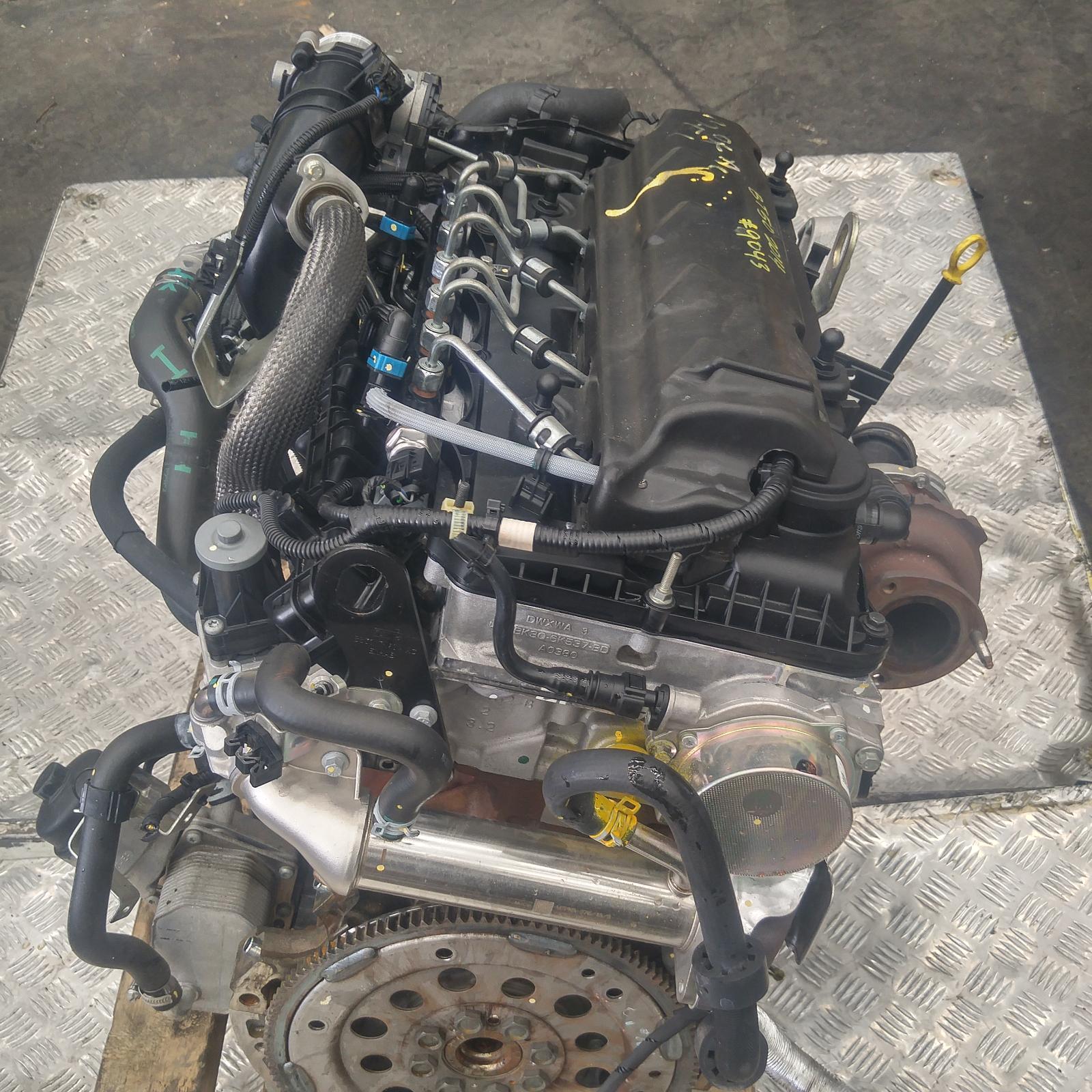 #200470, Used engine for 2014 bt50| diesel, 3.2, p5at, turbo, up-ur, 10/11-
